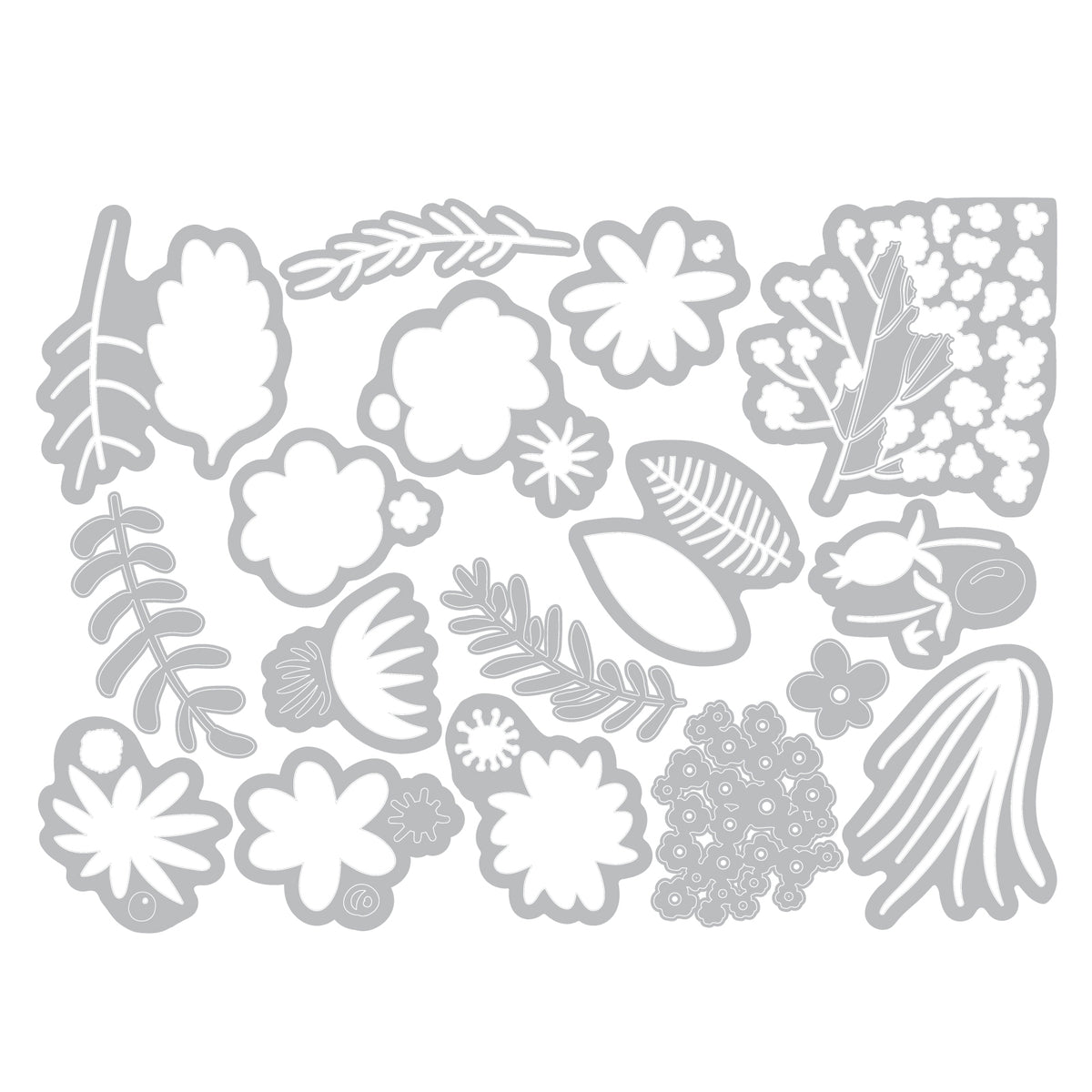 Sizzix Thinlits Die Set 17PK - Funky Floral #1 by Tim Holtz – Sizzix.co.uk