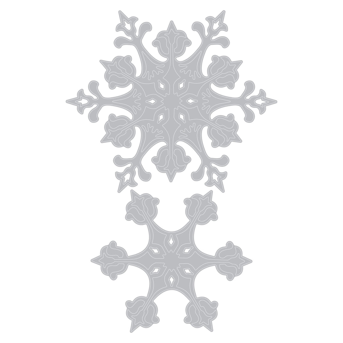 Sizzix Thinlits Die Set 2PK - Stunning Snowflake by Tim Holtz – Sizzix.co.uk