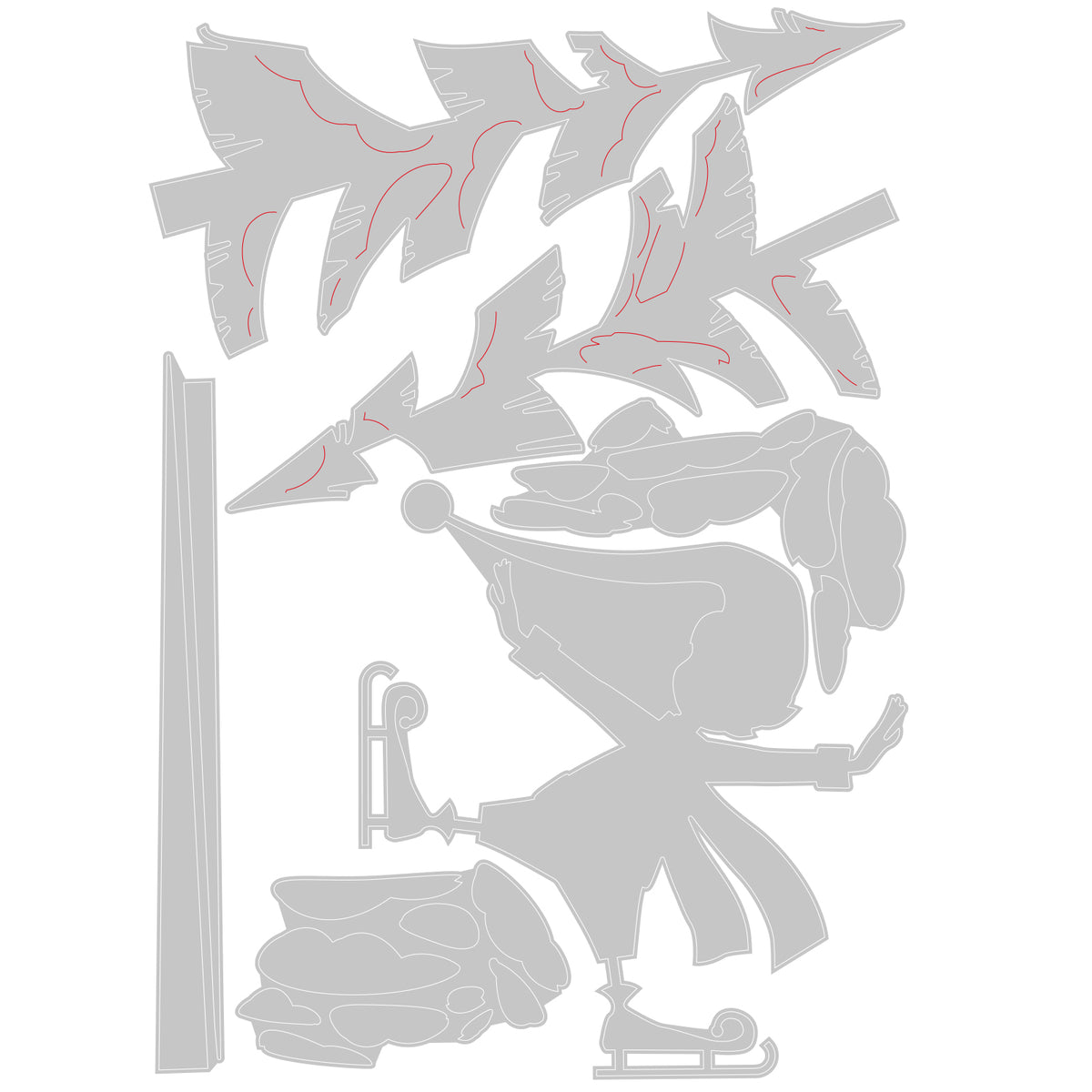 Sizzix Thinlits Die Set 6PK - Thin Ice by Tim Holtz – Sizzix.co.uk