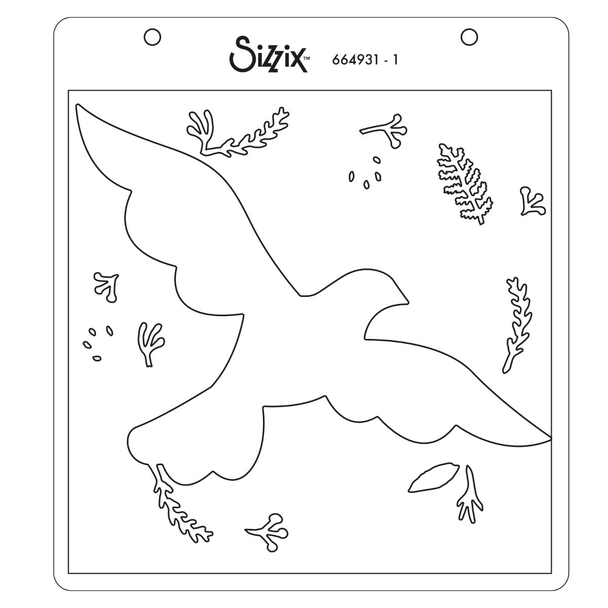 Sizzix Layered Stencils 4PK - Dove – Sizzix.co.uk