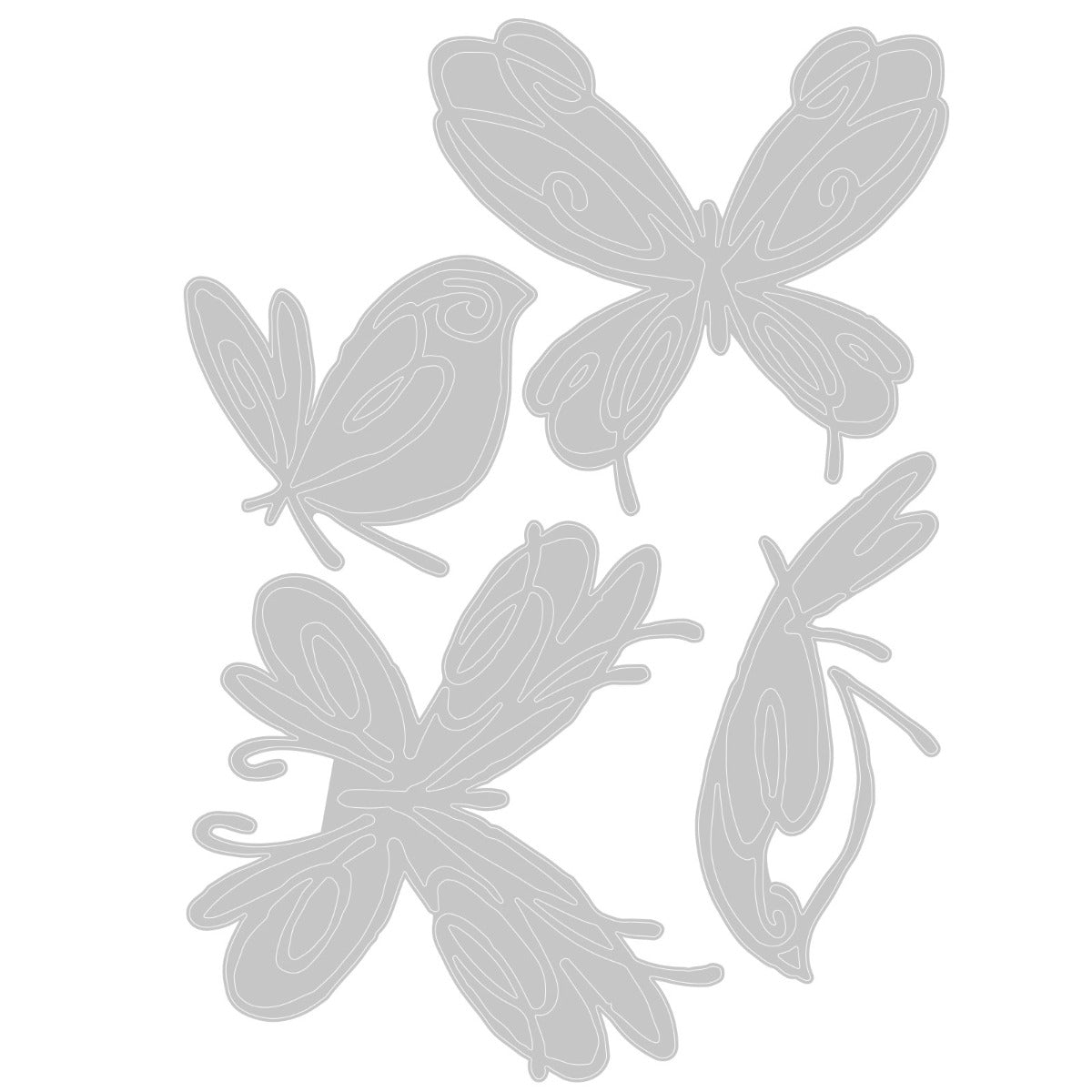 Sizzix Thinlits Die Set 4PK Flight of Fancy – Sizzix.co.uk