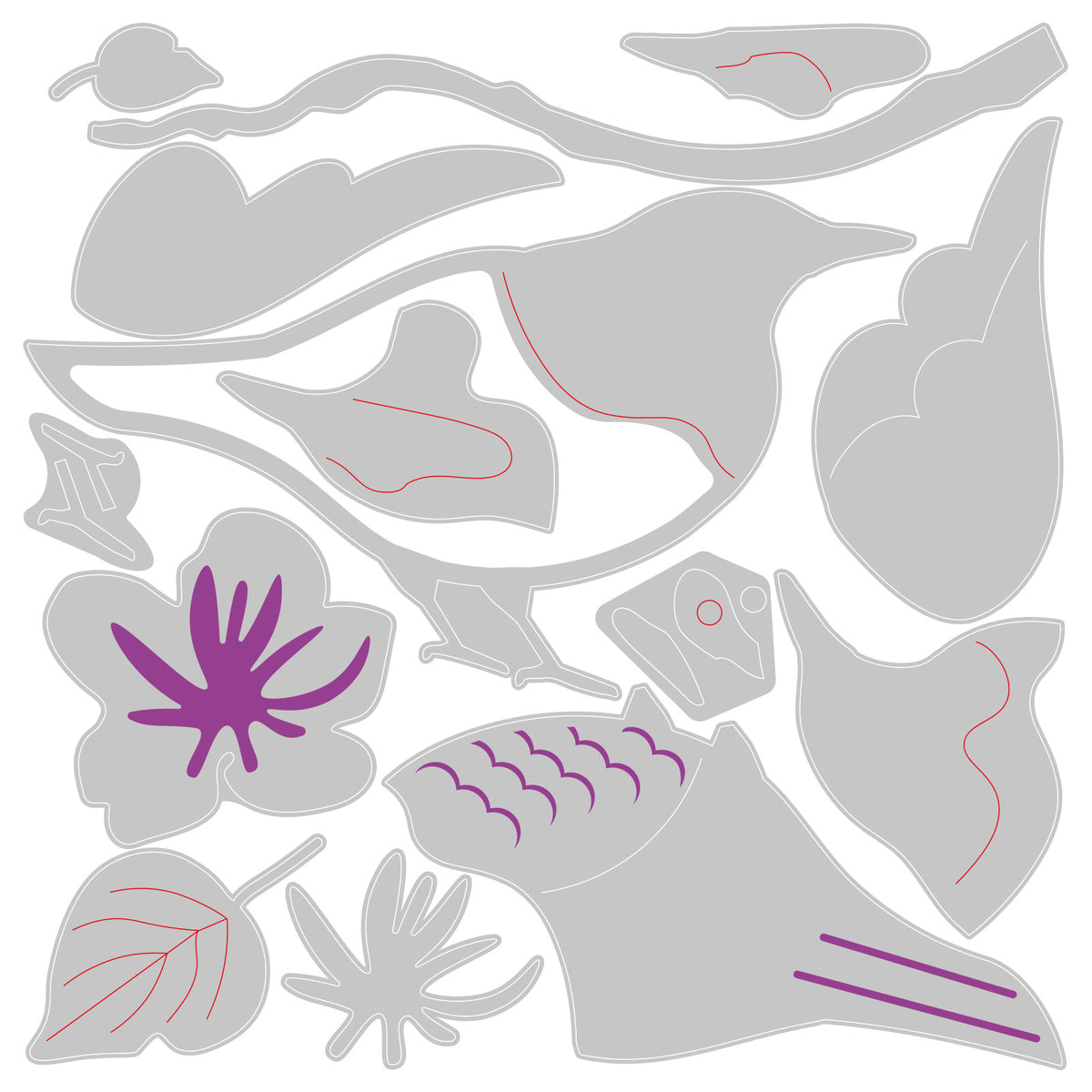 Sizzix Thinlits Die Set 14PK - Spring Bird – Sizzix.co.uk