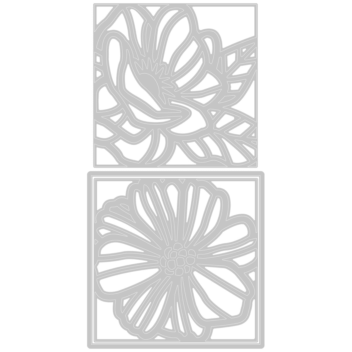 Sizzix Thinlits Die Set 3PK - Floral Card Fronts – Sizzix.co.uk