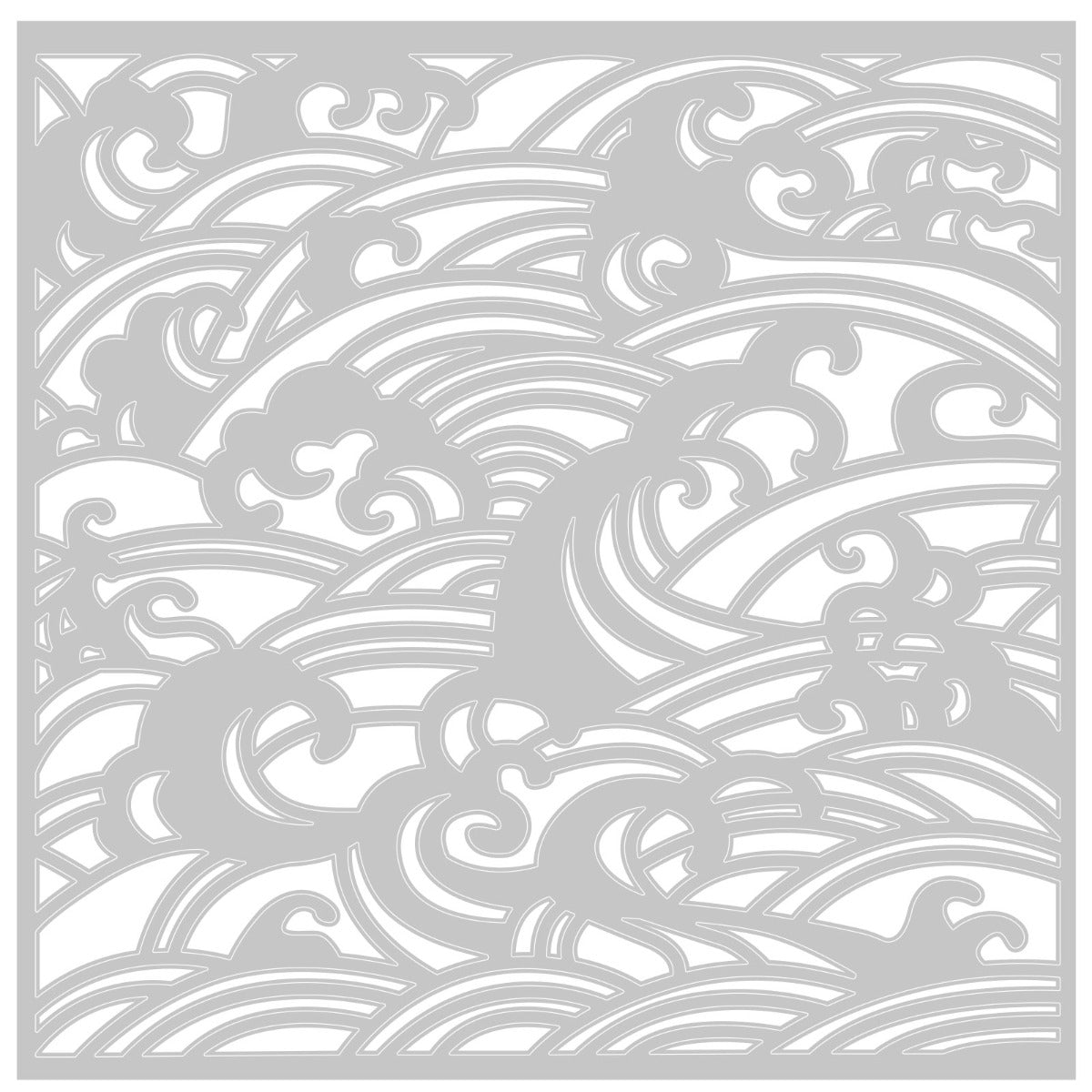 Sizzix Thinlits Die Mystical Seascape Uk 2843