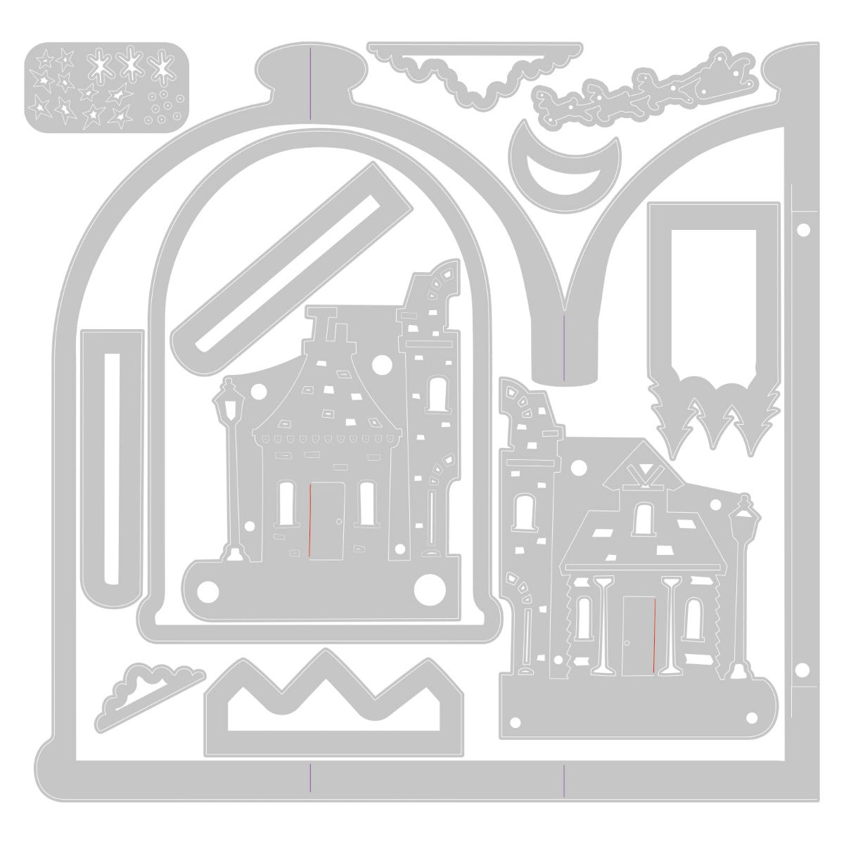 Sizzix Thinlits Die Set 13PK - Card, Bell Jar Fold-a-Long – Sizzix.co.uk