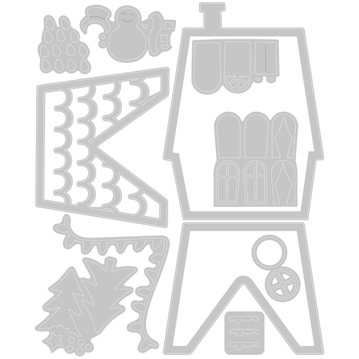 Sizzix Thinlits Die Set 11PK - House – Sizzix.co.uk