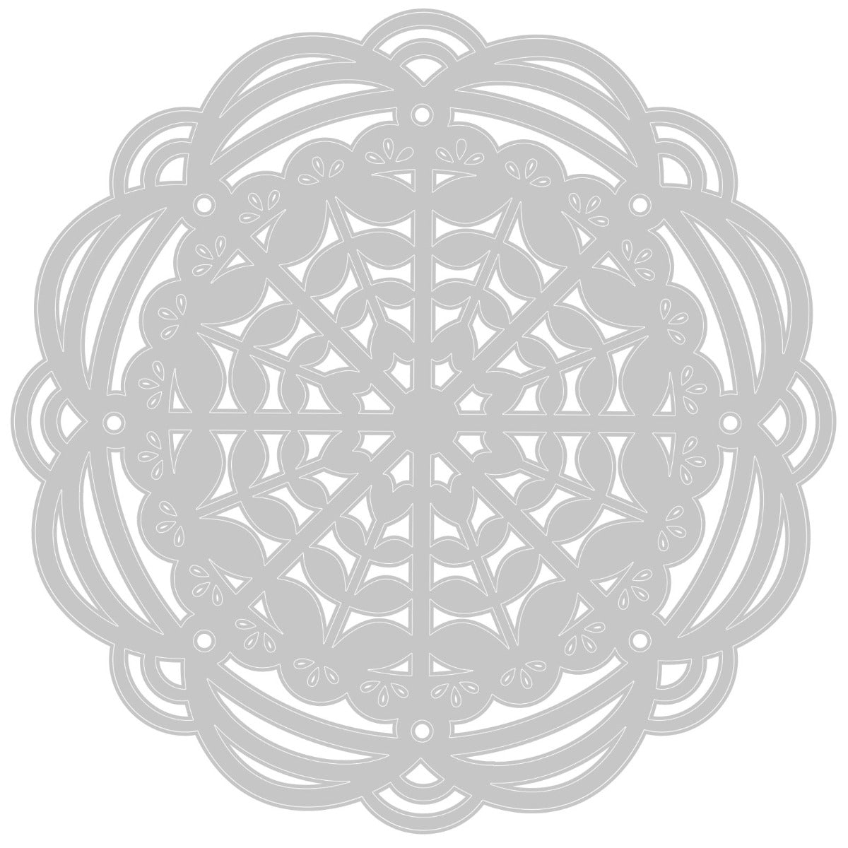 Sizzix Thinlits Die Heart Mandala by Eileen Hull – Sizzix.co.uk