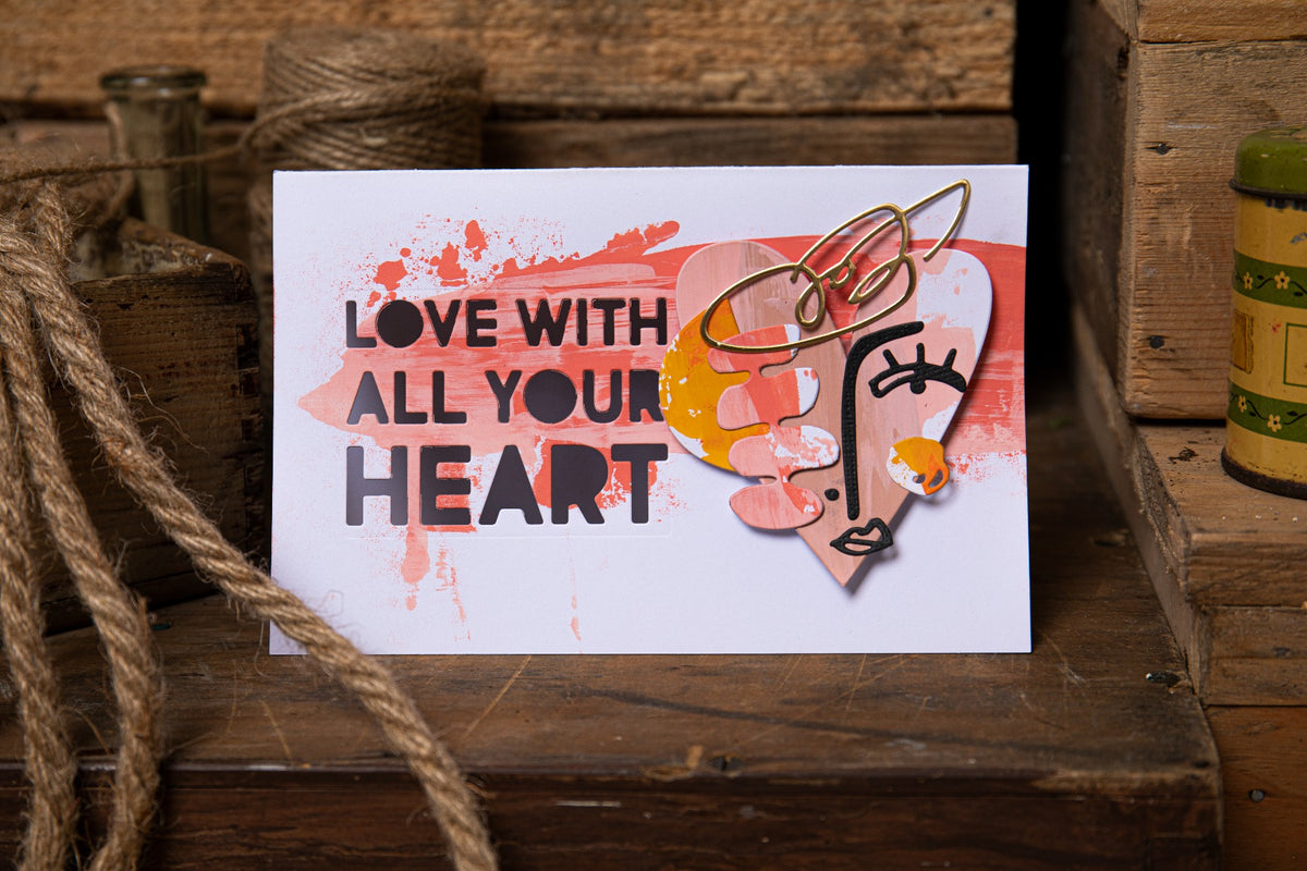 Sizzix Thinlits Die Set 19PK - Abstract Faces by Tim Holtz – Sizzix.co.uk