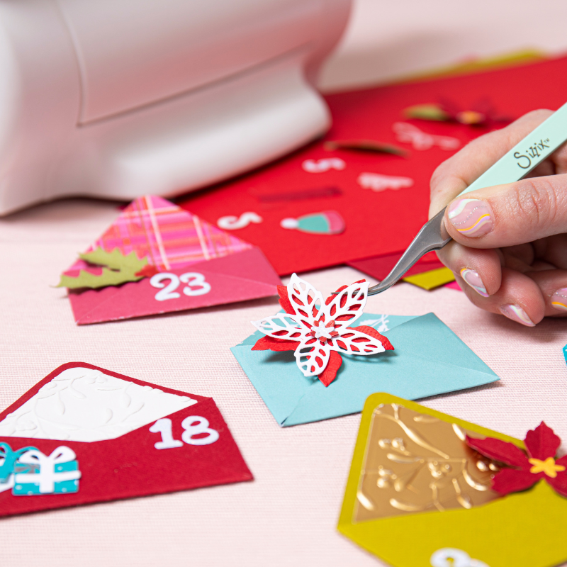 Sizzix Thinlits Die Set 13PK - Festive Envelope – Sizzix.co.uk