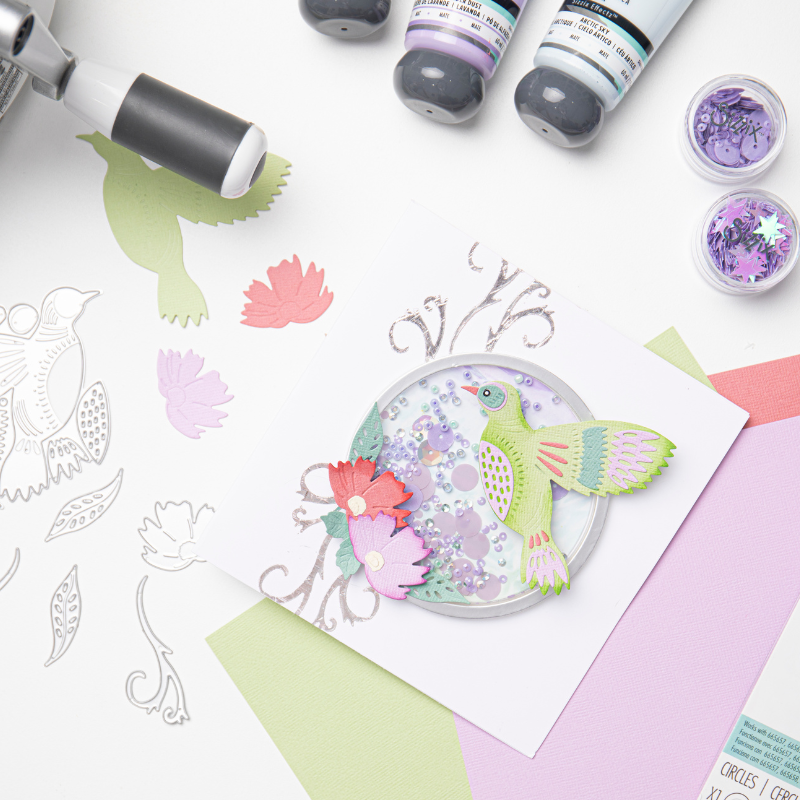 Sizzix Thinlits Die Set 16PK - Birds & Blossoms – Sizzix.co.uk