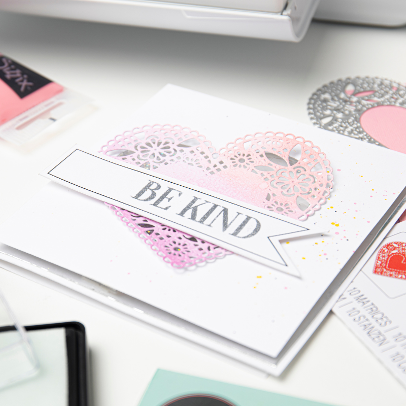 Sizzix Thinlits Die Set 10PK Doily Heart – Sizzix.co.uk