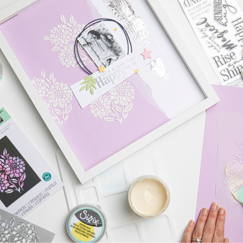 Sizzix Thinlits Die Set 2PK Negative Florals – Sizzix.co.uk