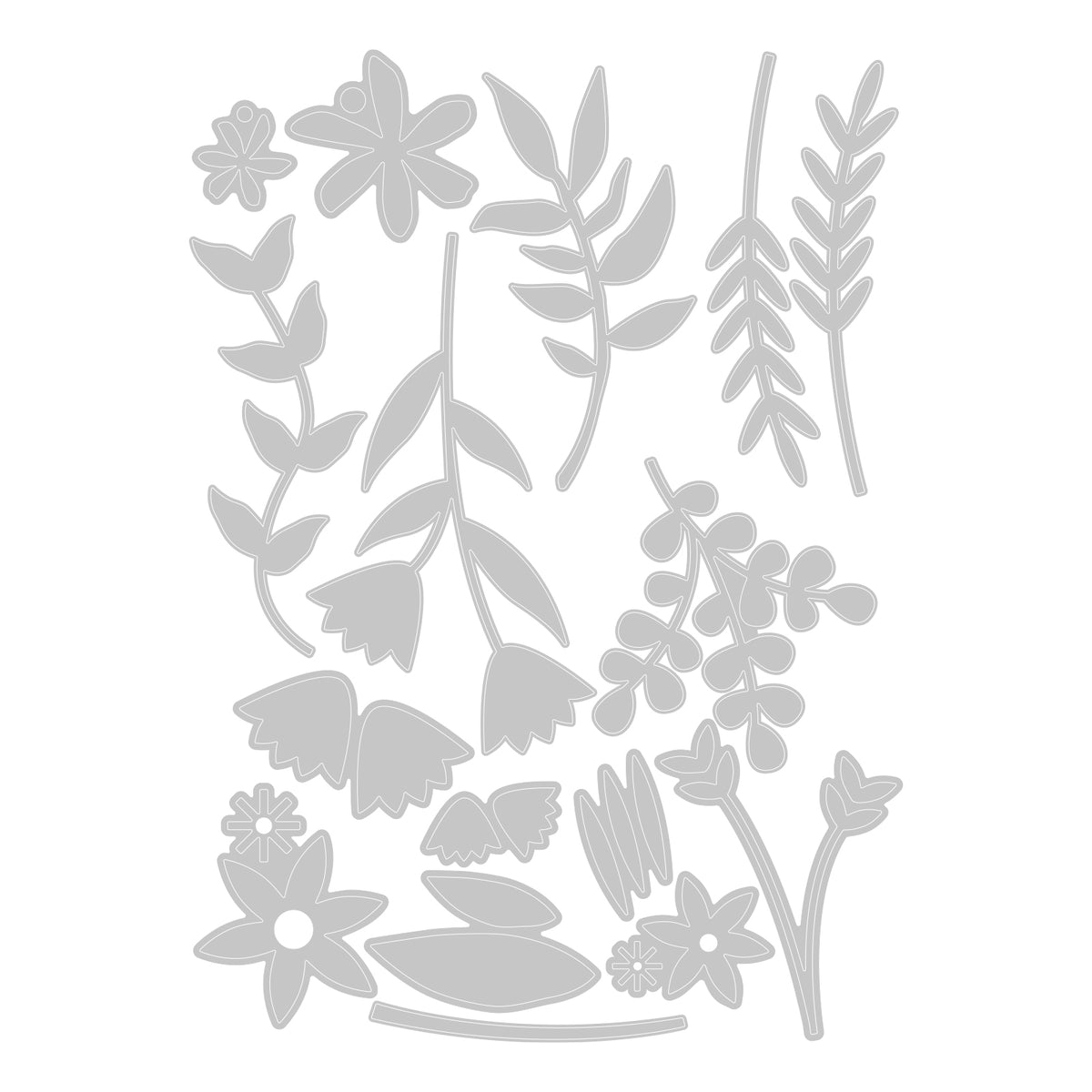 Sizzix Thinlits Die Set 16PK - Boho Bouquet – Sizzix.co.uk