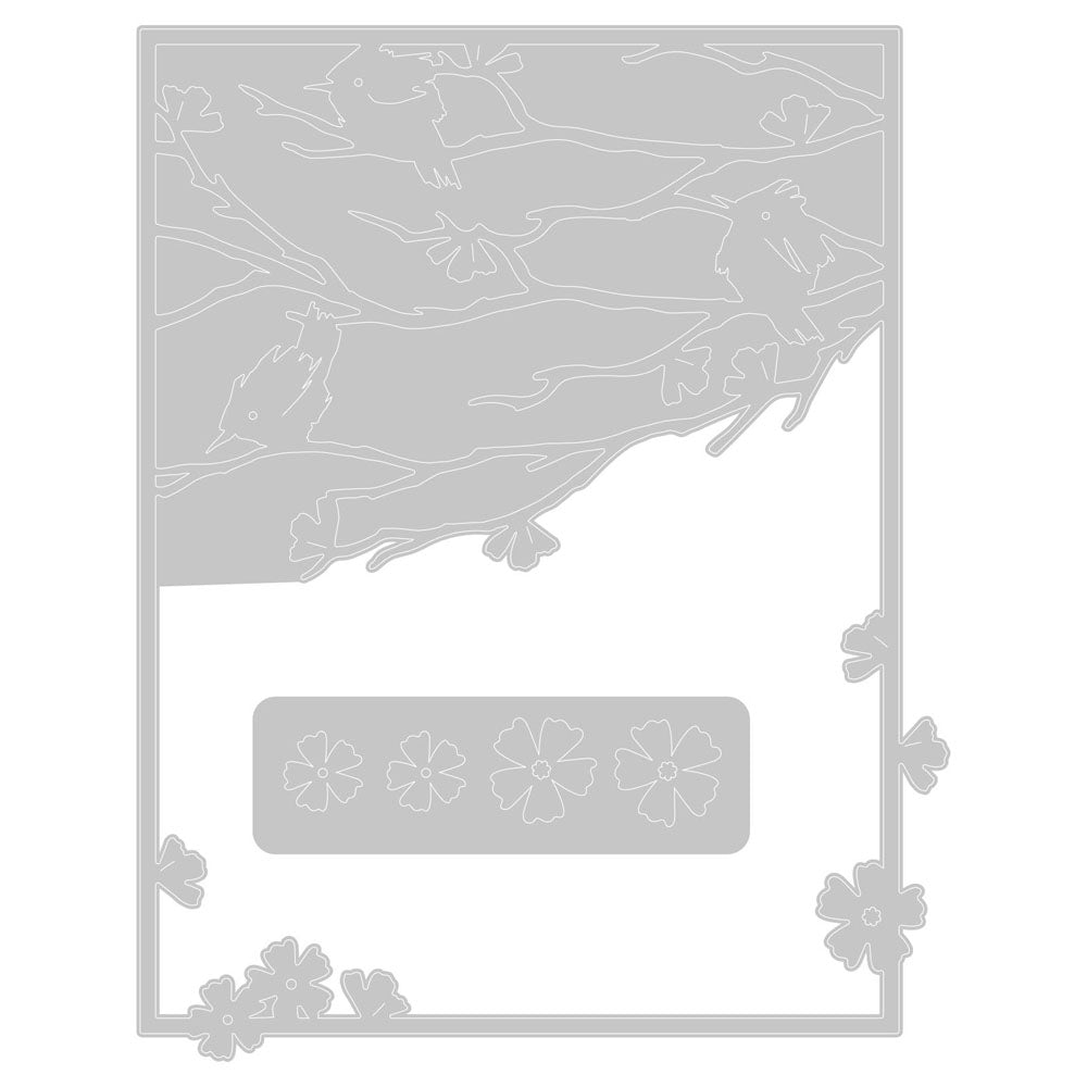 Sizzix Thinlits Die Set 2PK Woodland Cardfront by Olivia Rose – Sizzix.co.uk