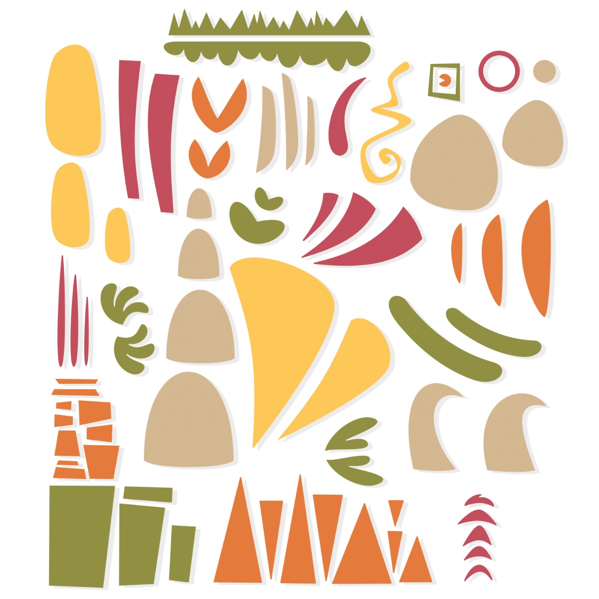 Sizzix Thinlits Die Set 59PK - Infinite Doodles #1 – Sizzix.co.uk