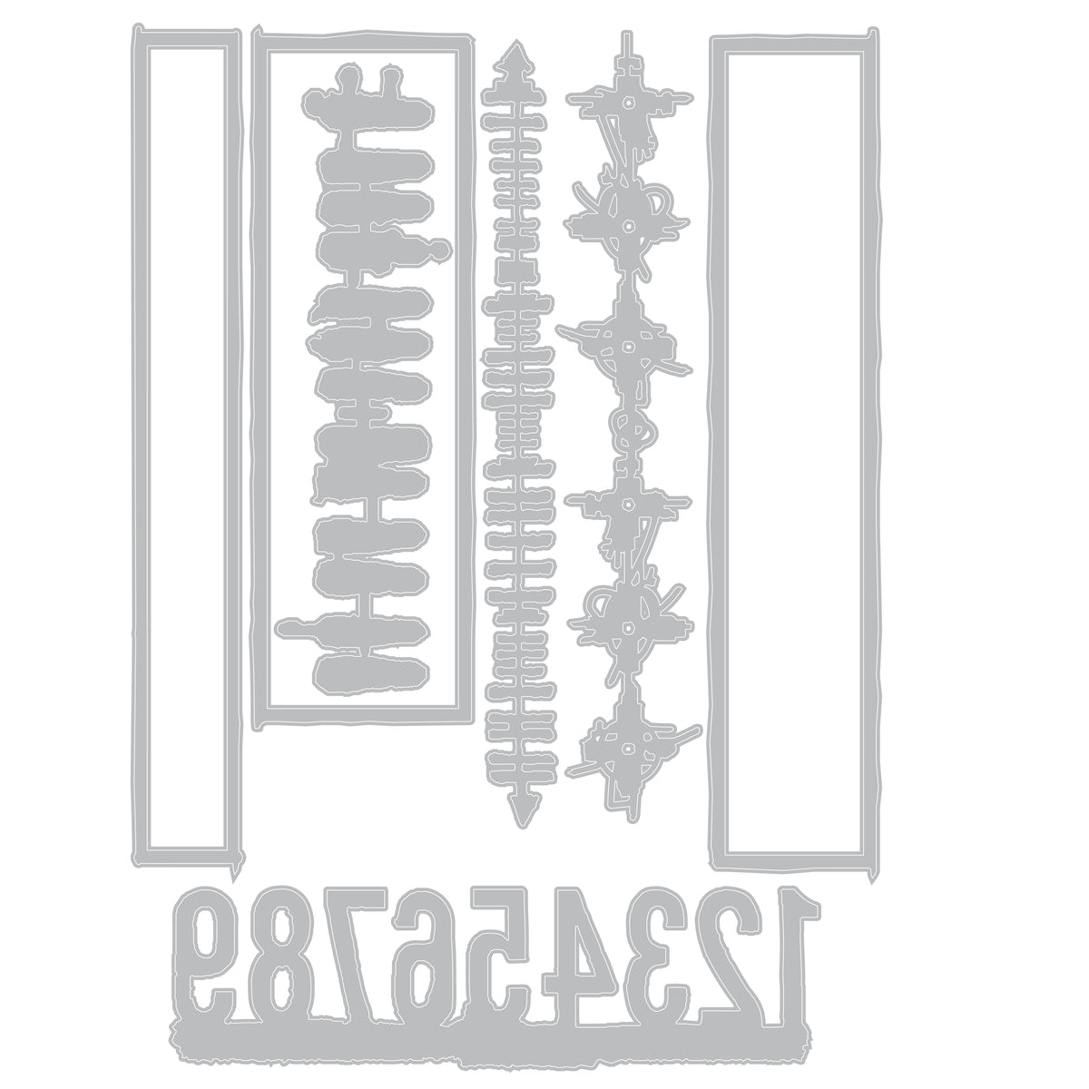 Sizzix Thinlits 7PK Die Set - Borderlines by Seth Apter – Sizzix.co.uk