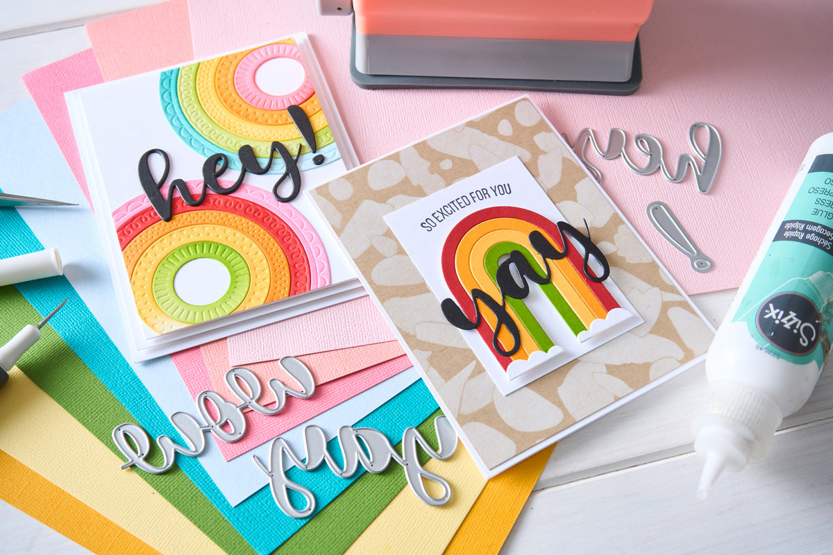 Sizzix Thinlits Die Set 14PK - Rainbow Arches by Catherine Pooler – Sizzix.co.uk