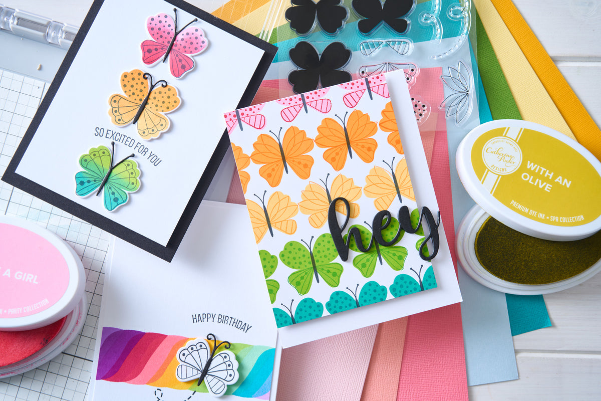 Sizzix Thinlits Die Set 15PK - Bright Butterflies #2 by Catherine Pool – Sizzix.co.uk