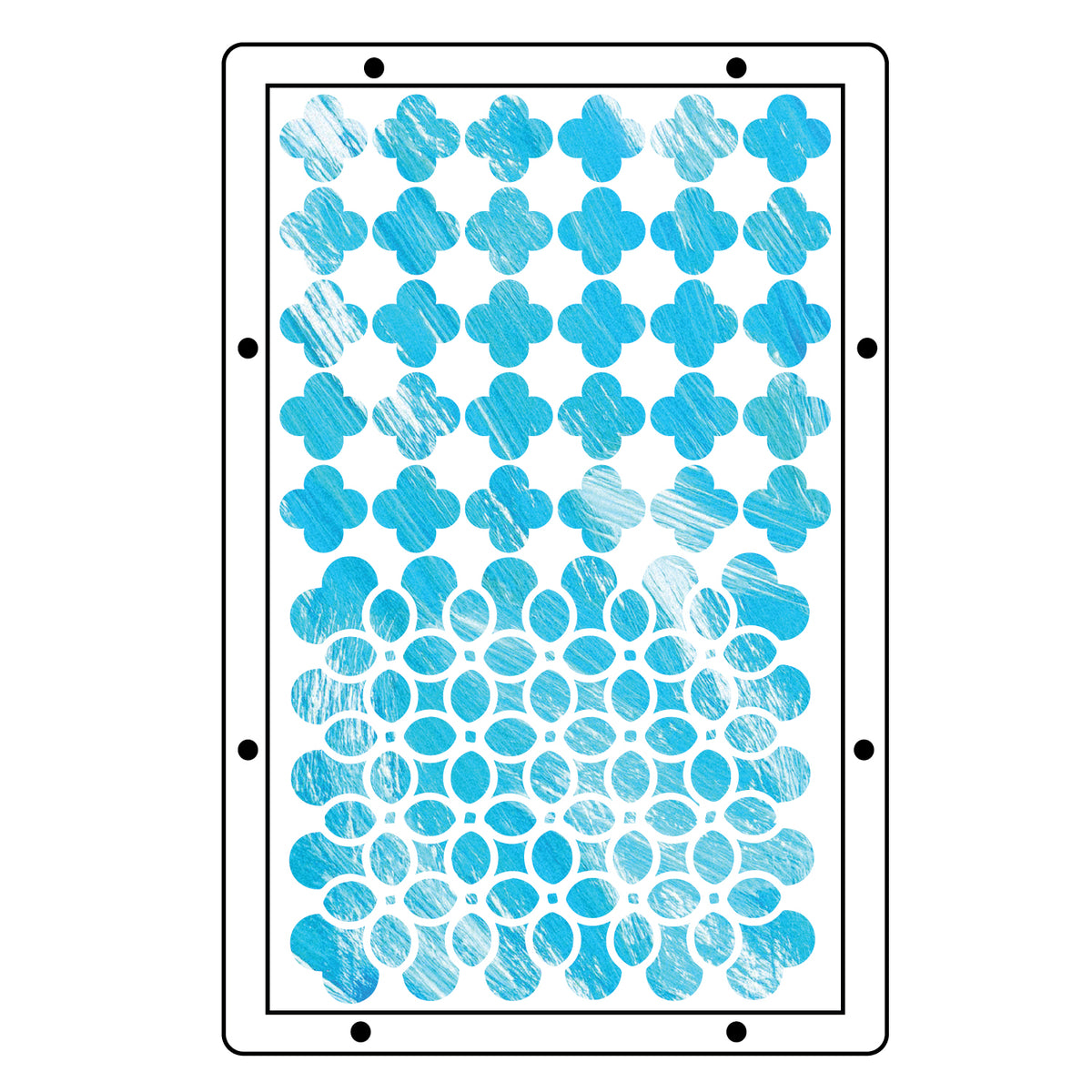 Sizzix Studio A5 Clear Stamps Set 7PK w/3pk A5 - Stencils Build It by– Sizzix.co.uk