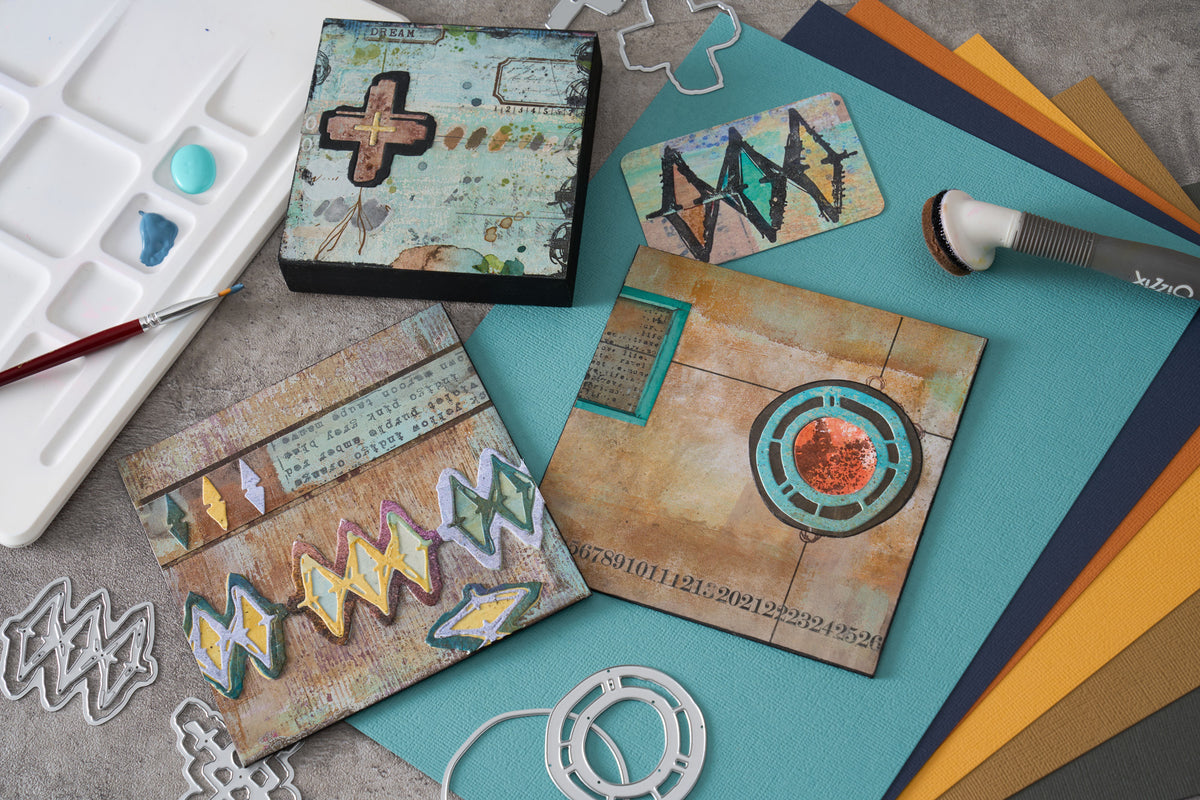 Sizzix Thinlits 9PK Die Set - Roundabouts by Seth Apter – Sizzix.co.uk