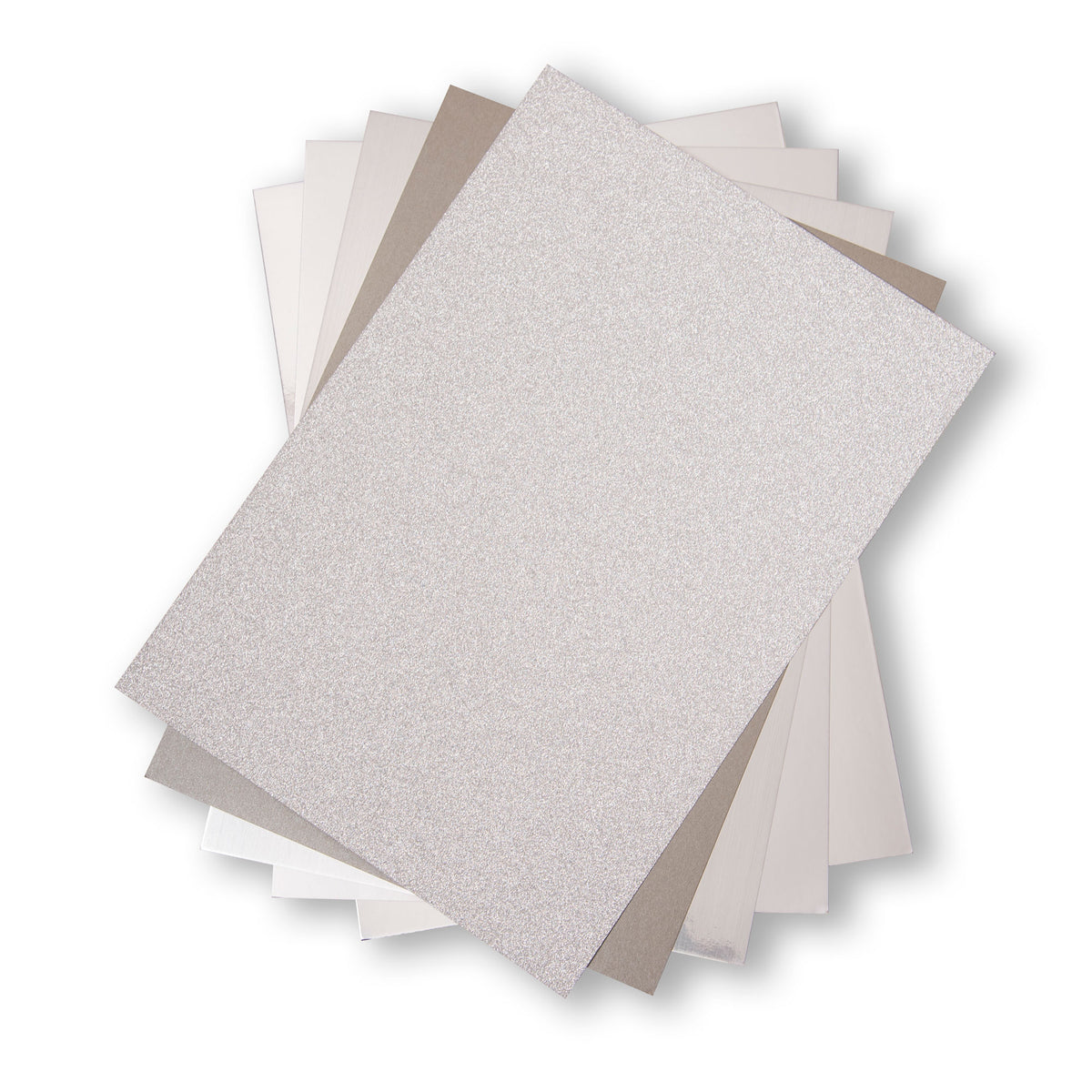 Sizzix Surfacez - The Opulent Cardstock Pack, Silver, 50PK – Sizzix.co.uk