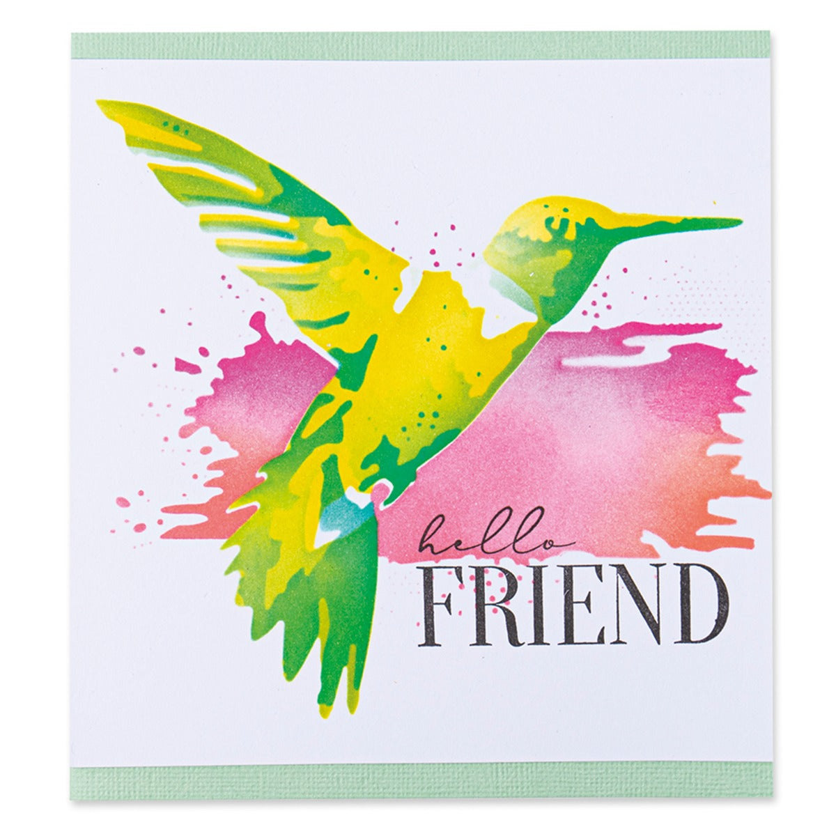Sizzix Layered Stencils 4PK - Hummingbird – Sizzix.co.uk