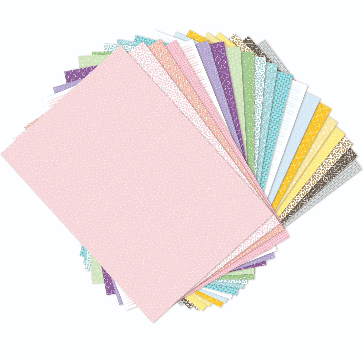 Sizzix Surfacez - Patterned Paper, Color Story, 80 Sheets – Sizzix.co.uk