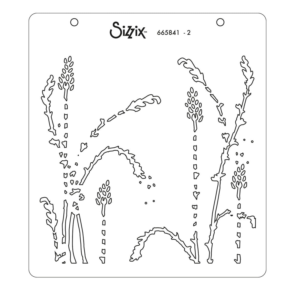 Sizzix Layered Stencils 4PK Wildflower Border – Sizzix.co.uk