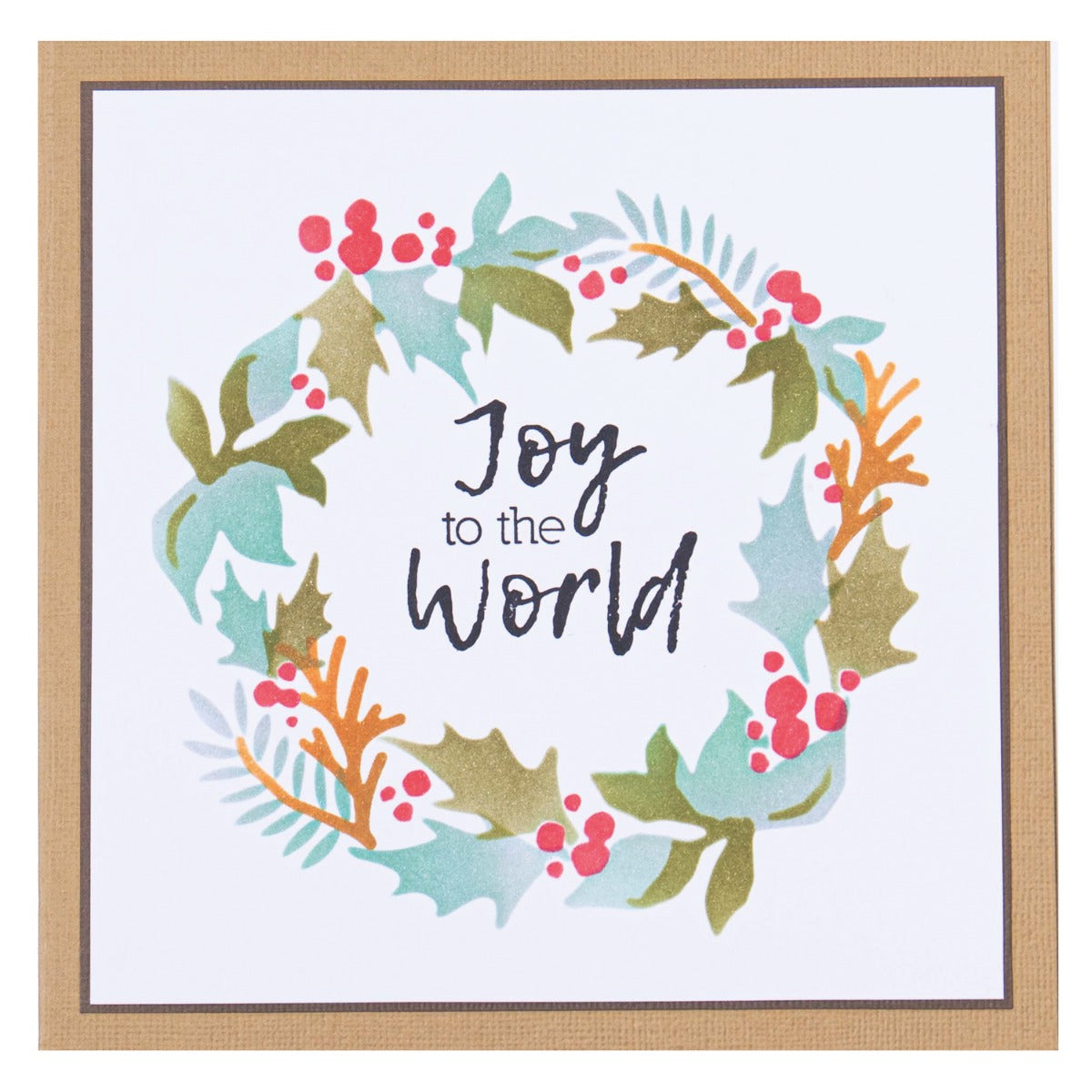 Sizzix Layered Stencils 4PK - Holly Wreath – Sizzix.co.uk