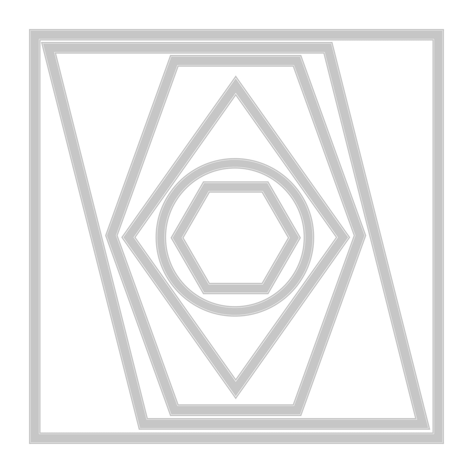 Sizzix Thinlits Die Set 6PK - Shaped Frames – Sizzix.co.uk