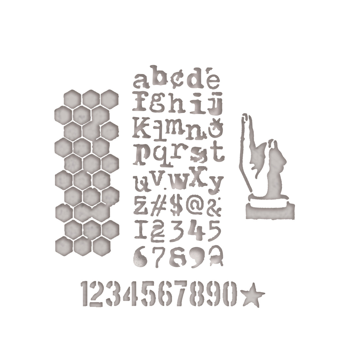 Sizzix Thinlits Die Set 4PK - Mixed Media Madness by Tim Holtz – Sizzix ...