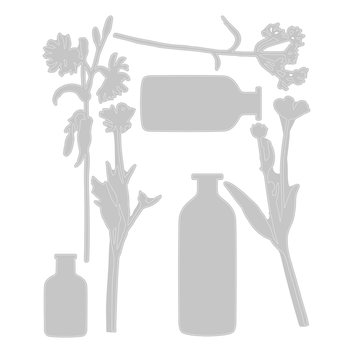 Sizzix Thinlits Die Set 7PK - Freshly Picked by Tim Holtz – Sizzix.co.uk