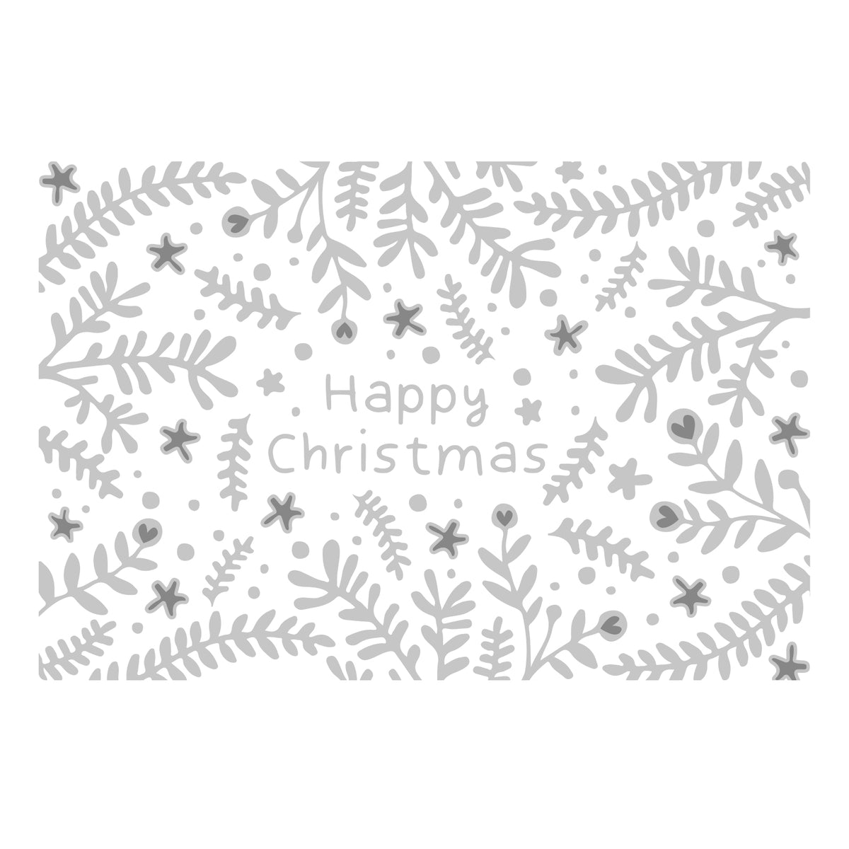 Sizzix Multi-Level Textured Impressions Embossing Folder - Winter Text ...
