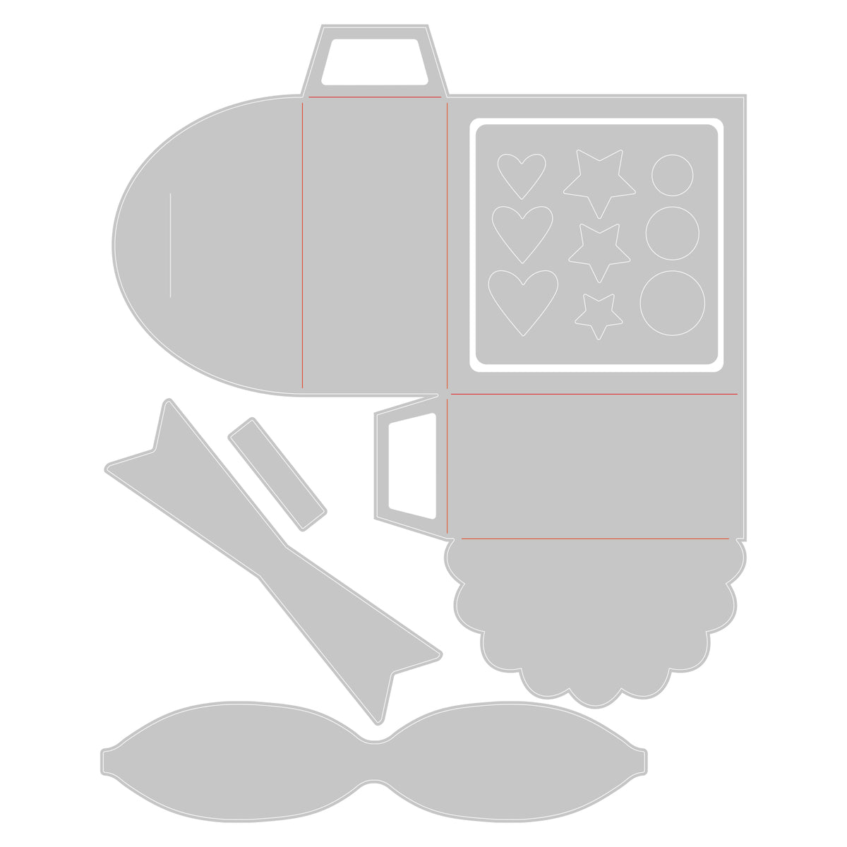 Sizzix Thinlits Die Set 5PK - Treat Box – Sizzix.co.uk