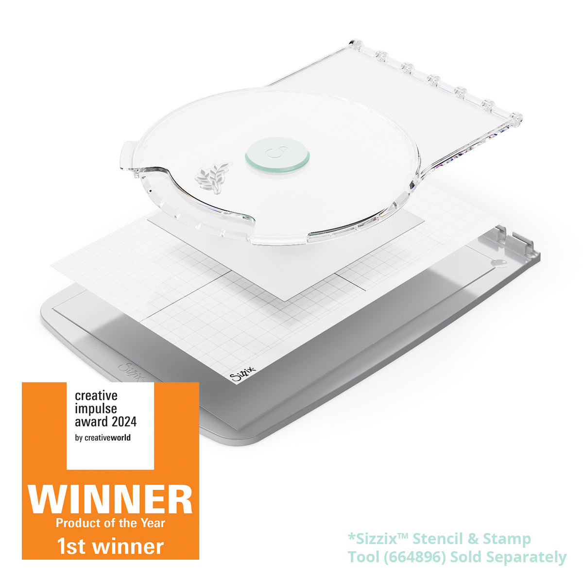 Sizzix Stencil & Stamp Tool Accessory Stamp & Spin Tool – Sizzix.co.uk