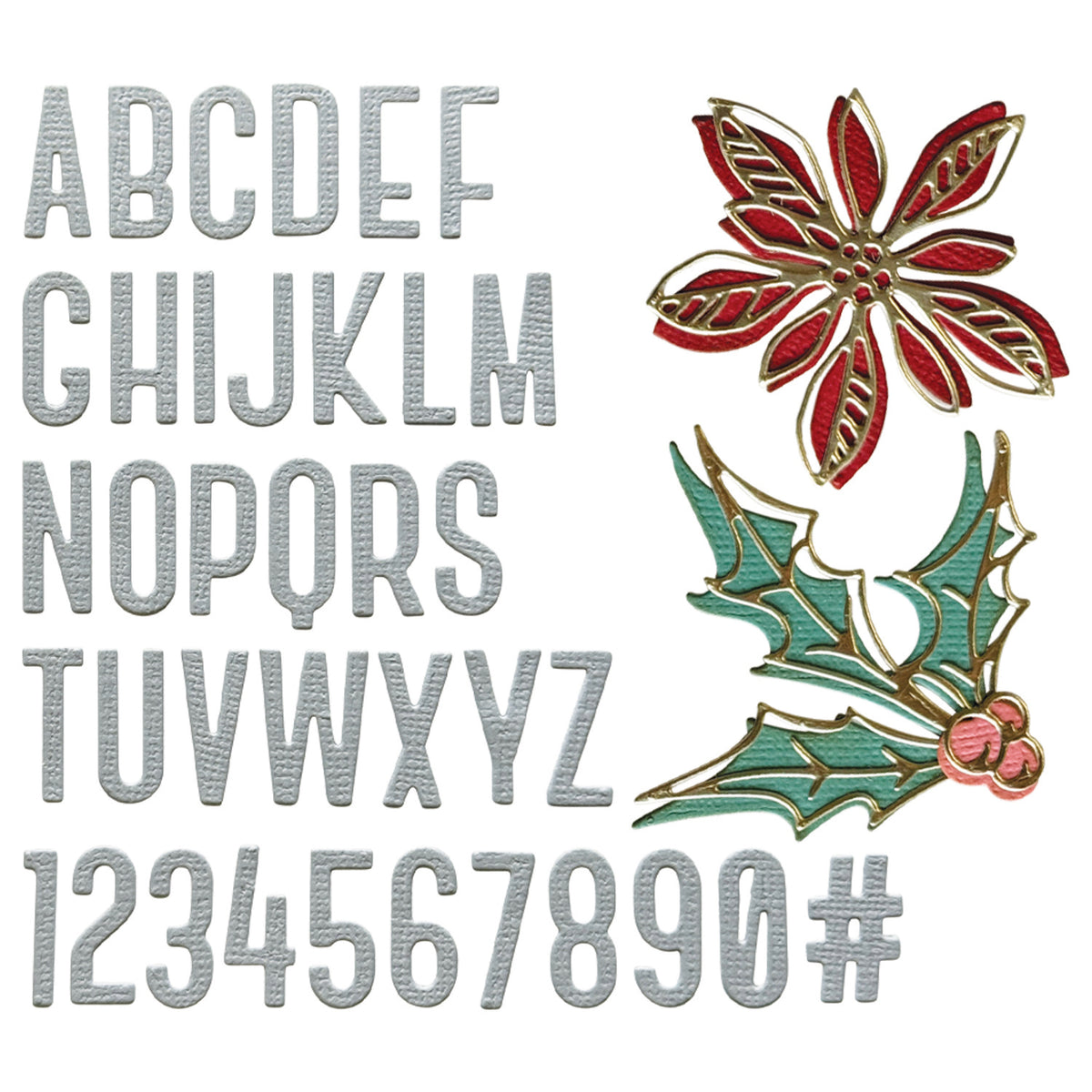 Sizzix Thinlits Die Set 43PK - Vault Seasonal Sketch by Tim Holtz ...