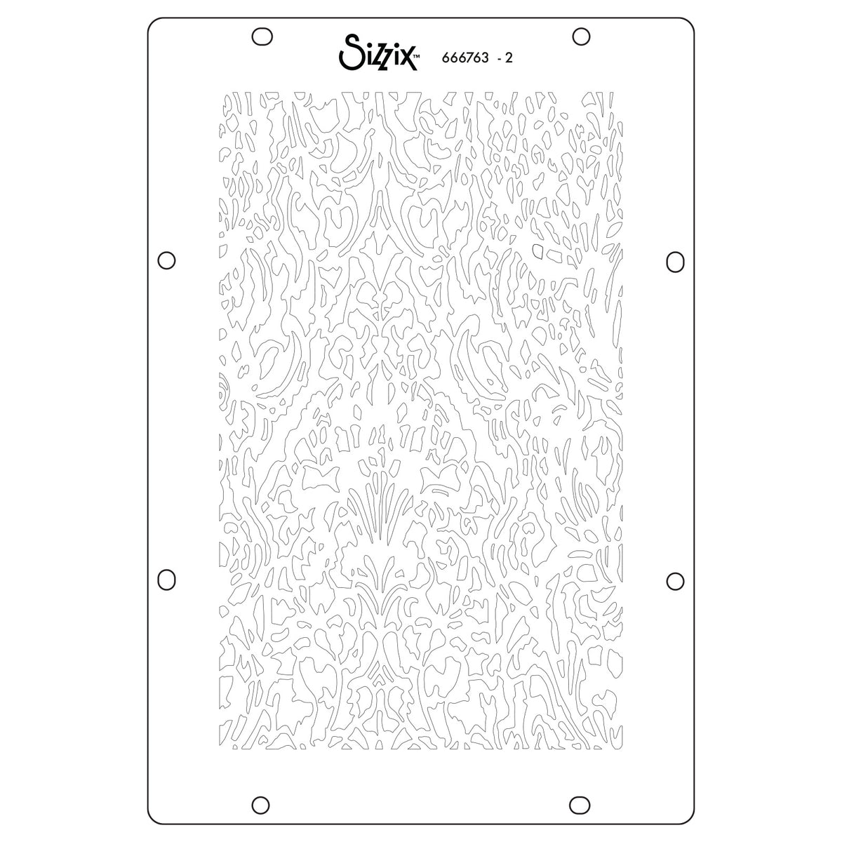 Sizzix Studio Stamps Set 14PK / 3PK Stencils - Ornate by Vic Hollins ...