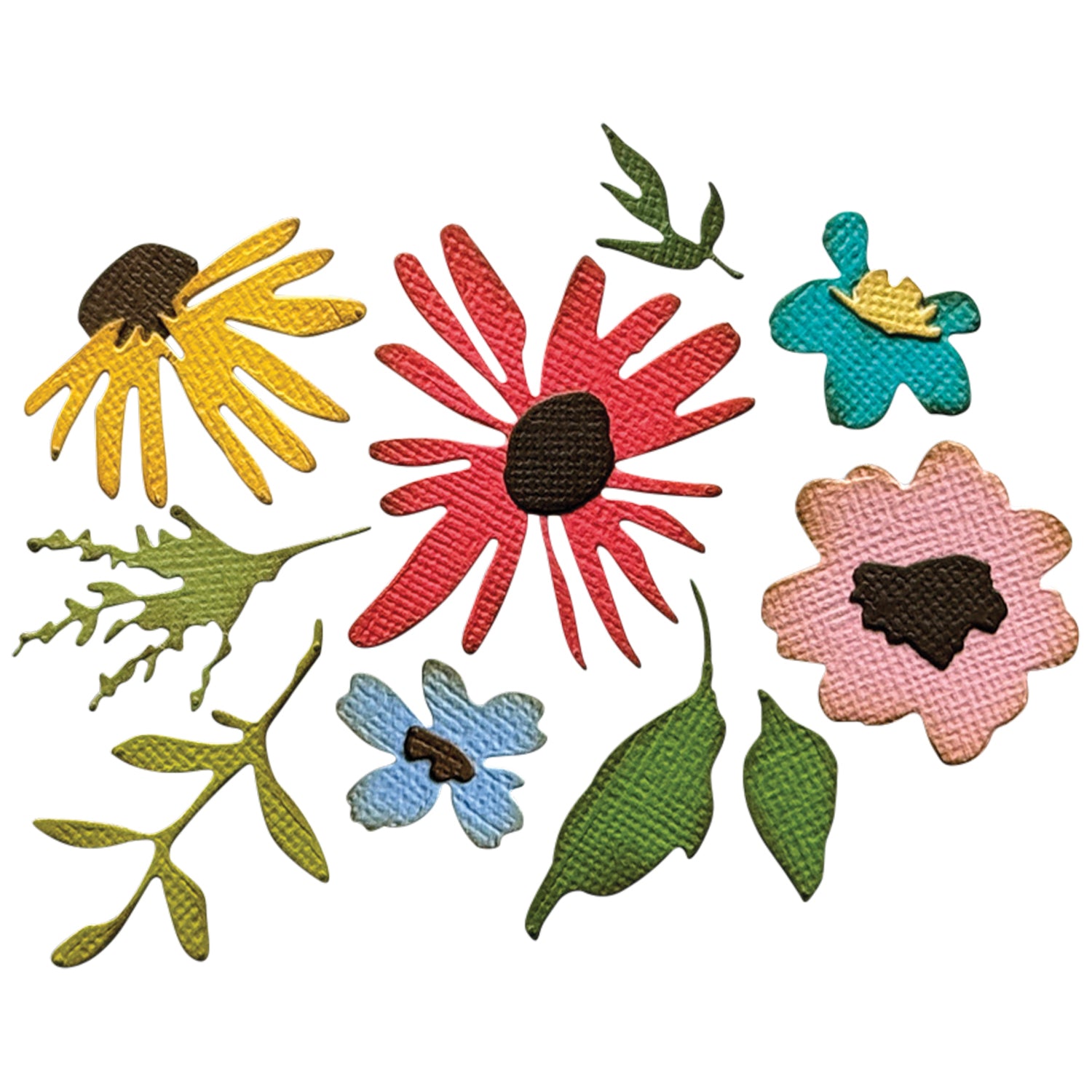 Sizzix 2D Texture Fades Embossing Folder w/11PK Thinlits Set - Vault S – Sizzix.co.uk