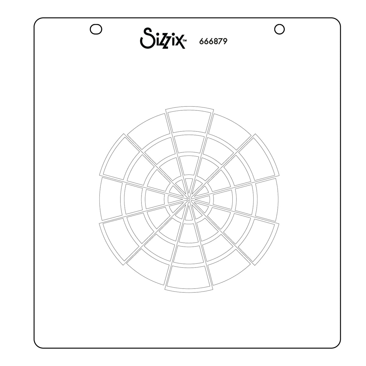 Sizzix Layered Stencils 3PK - Color Wheel by Eileen Hull – Sizzix.co.uk