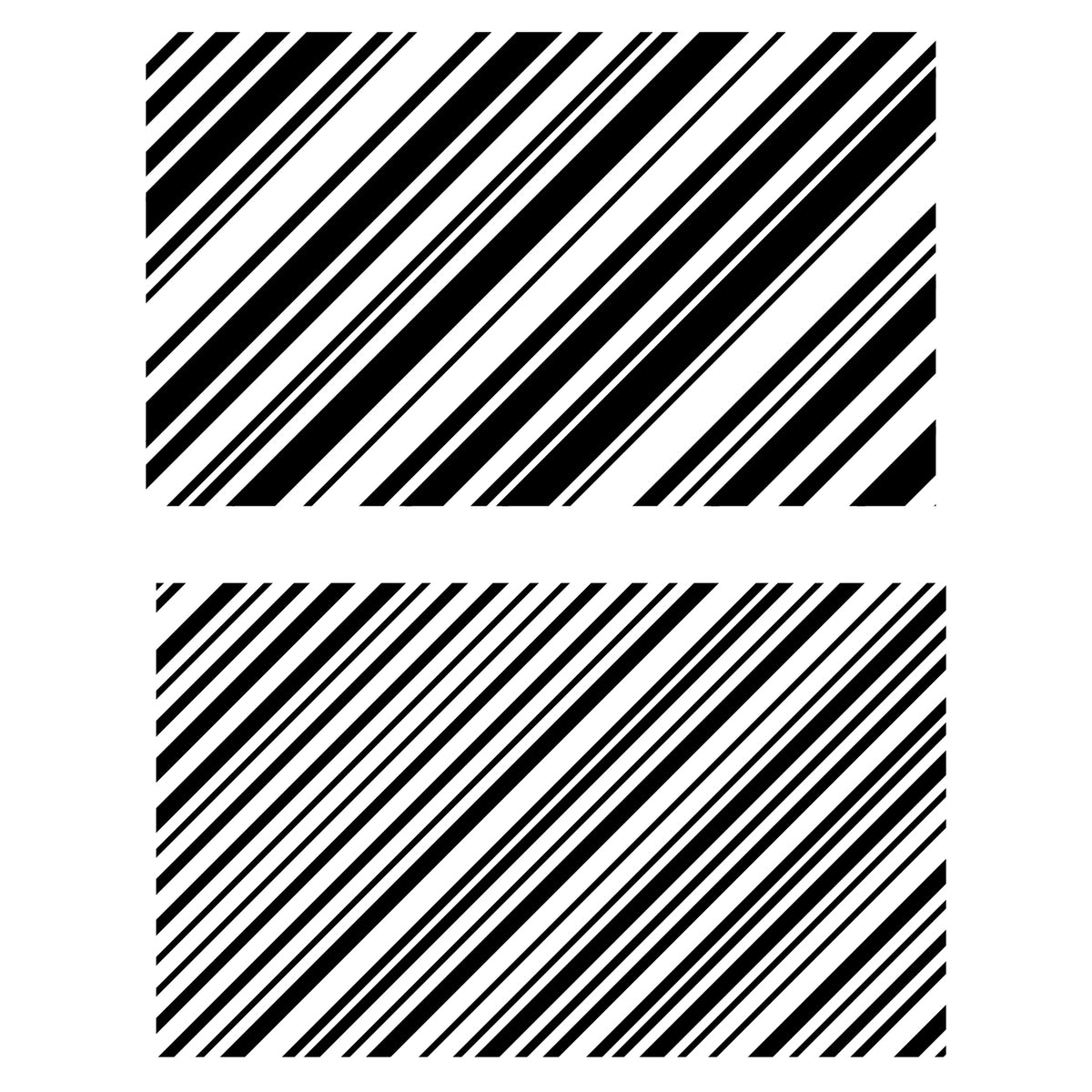 Sizzix Clear Stamps Set 2PK - Candy Stripes by 49 and Market – Sizzix.co.uk