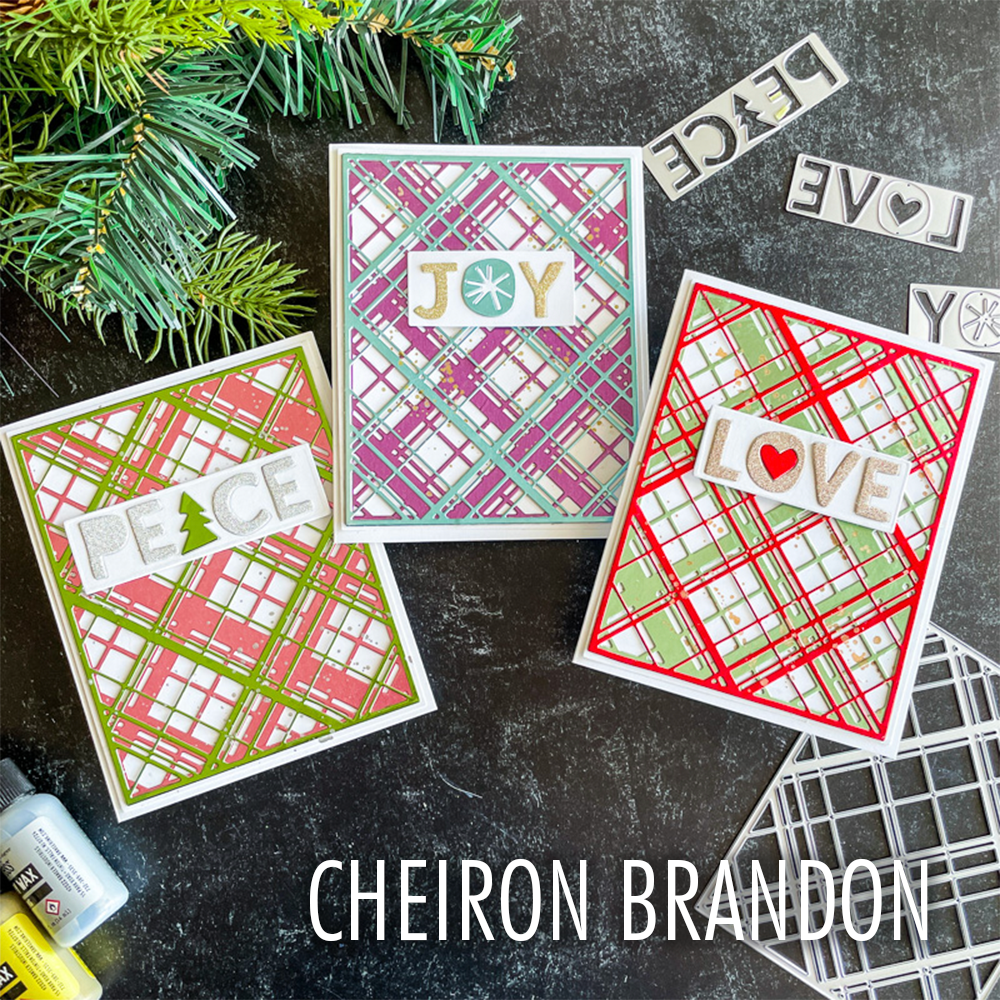 Sizzix Thinlits Die Set 3PK - Layered Plaid by Tim Holtz – Sizzix.co.uk